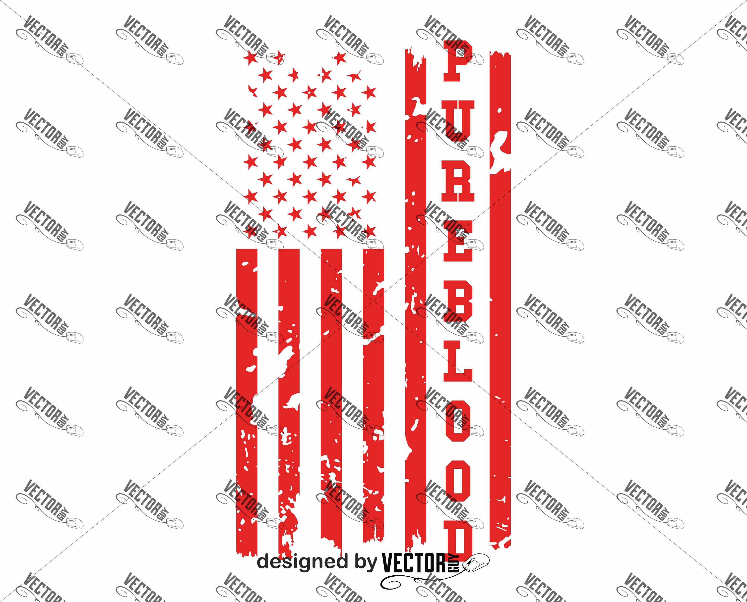 Pureblood Distressed SVG Cut File Instant Download - Etsy Canada