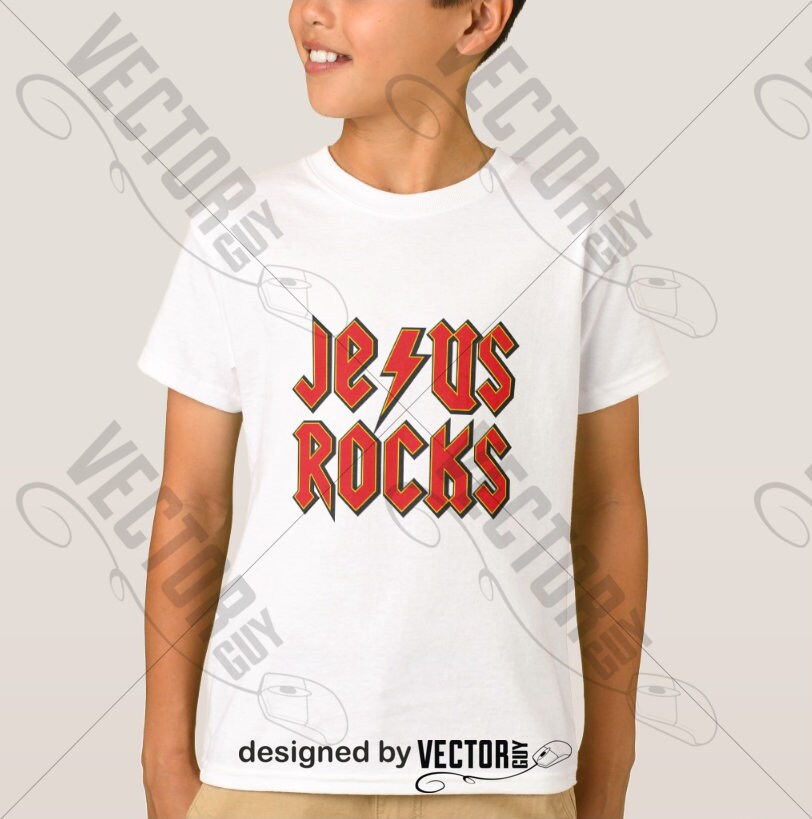 Jesus Rocks SVG Cut File Instant Download | Etsy