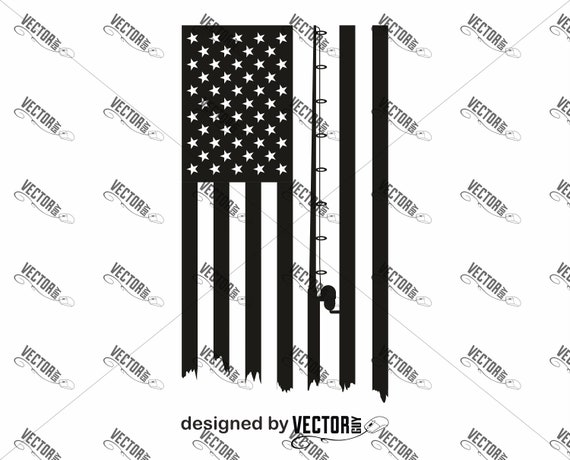 Fishing Pole Silhouette Svg Cricut Cut File Digital Download Resizeable ...