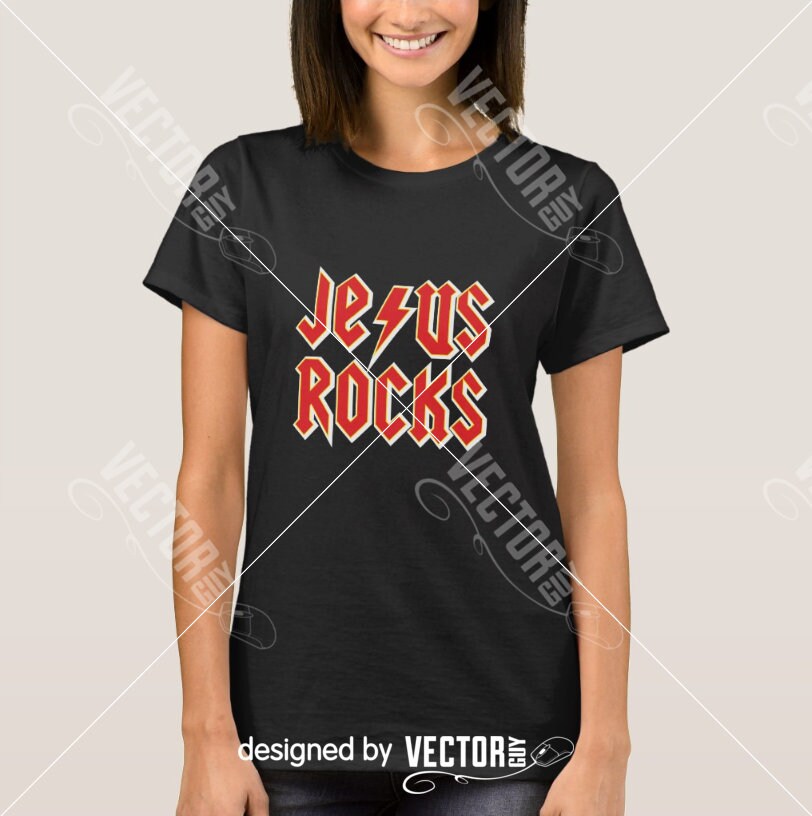 Jesus Rocks SVG Cut File Instant Download | Etsy