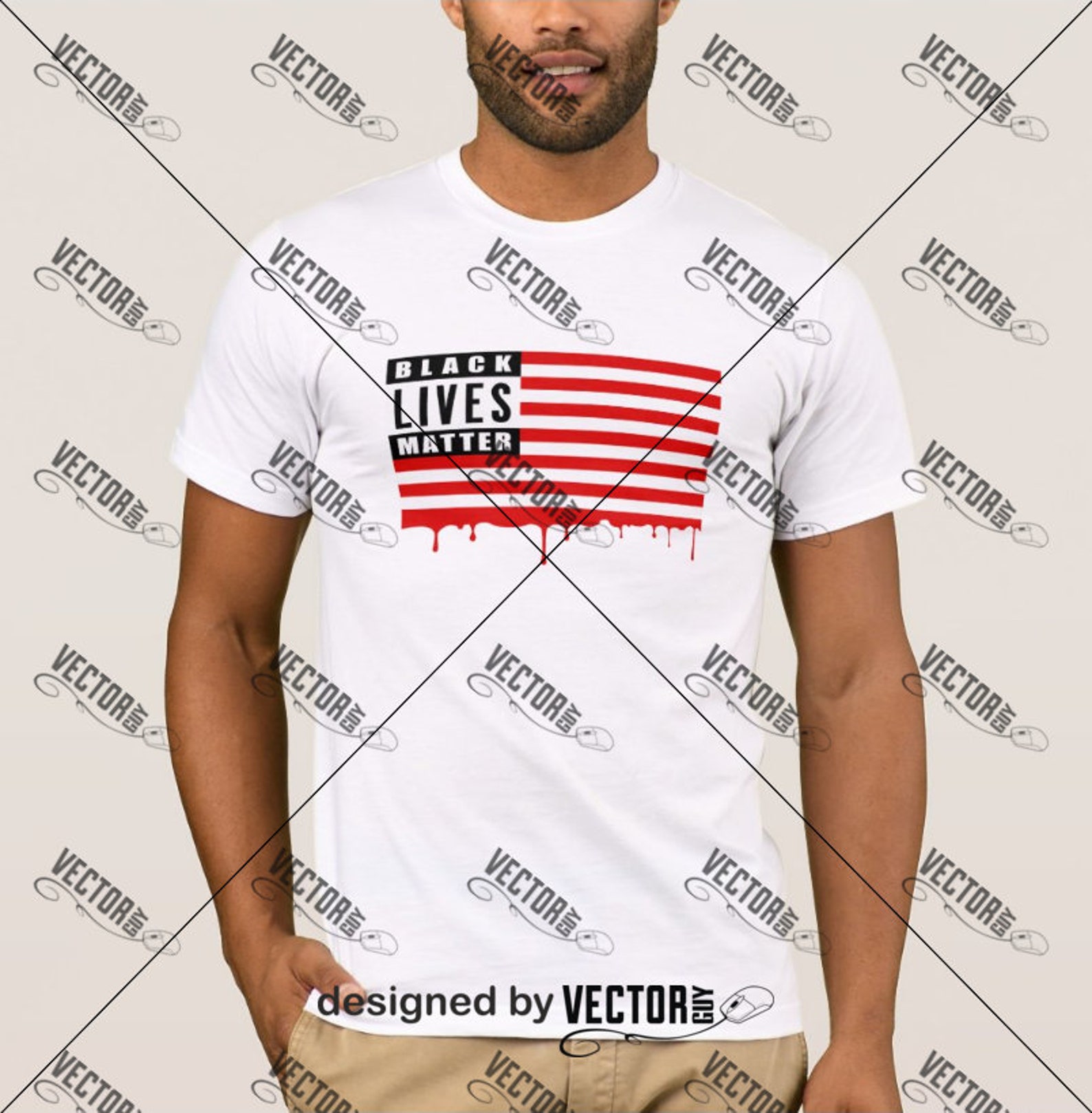 Black Lives Matter Bleeding American Flag SVG Cut File - Etsy UK