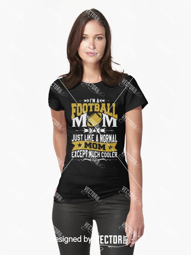 Football Mom SVG Vector File Instant Download - Etsy