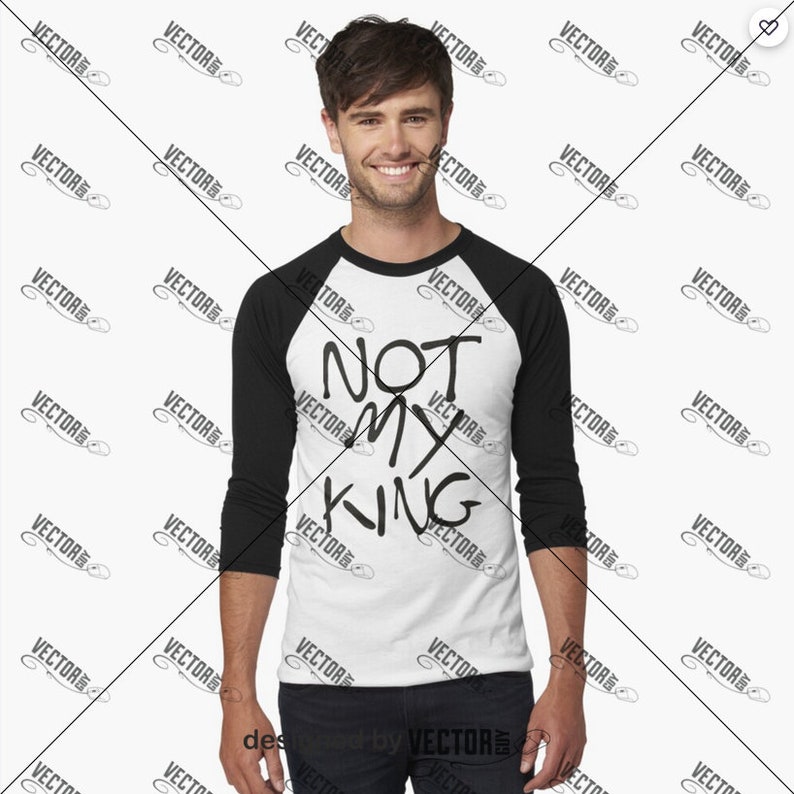 Not My King Anti-monarchy SVG Cut File Instant Download - Etsy UK