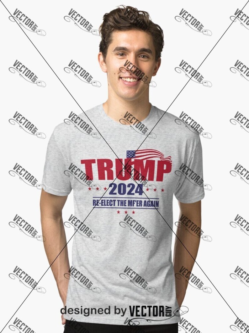 Re-elect the MF'ER Again Trump 2024 SVG Cut File Instant | Etsy UK
