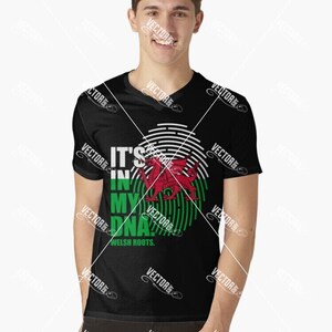 It's in My DNA Welsh Roots, Wales SVG Cut File, Instant Download - Etsy