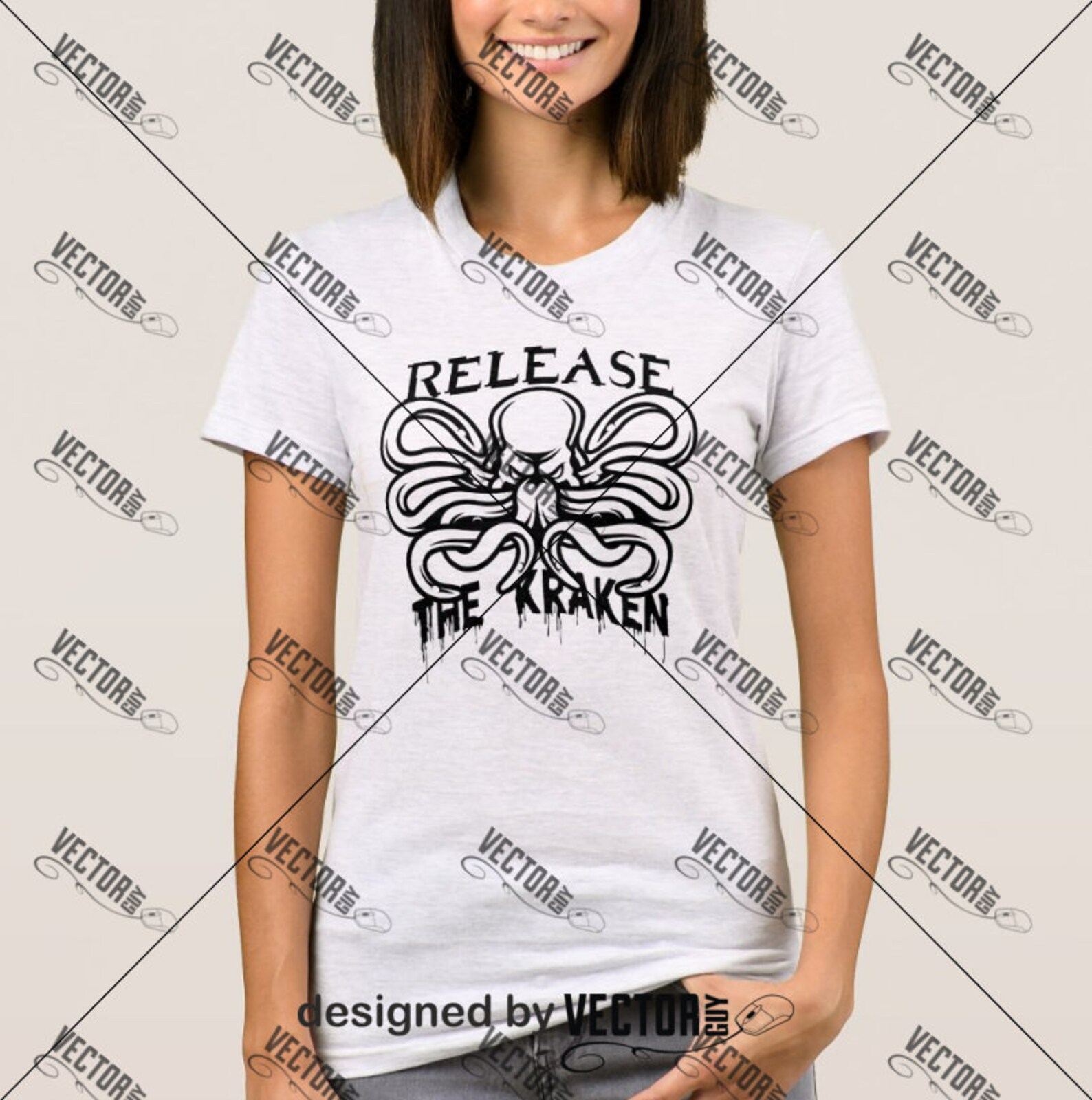 Release the Kraken SVG Cut File Instant Download | Etsy UK