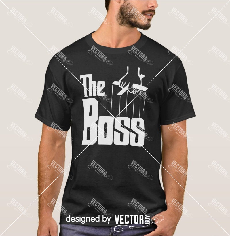 Der Boss SVG geschnitten Datei Sofortiger Download | Etsy