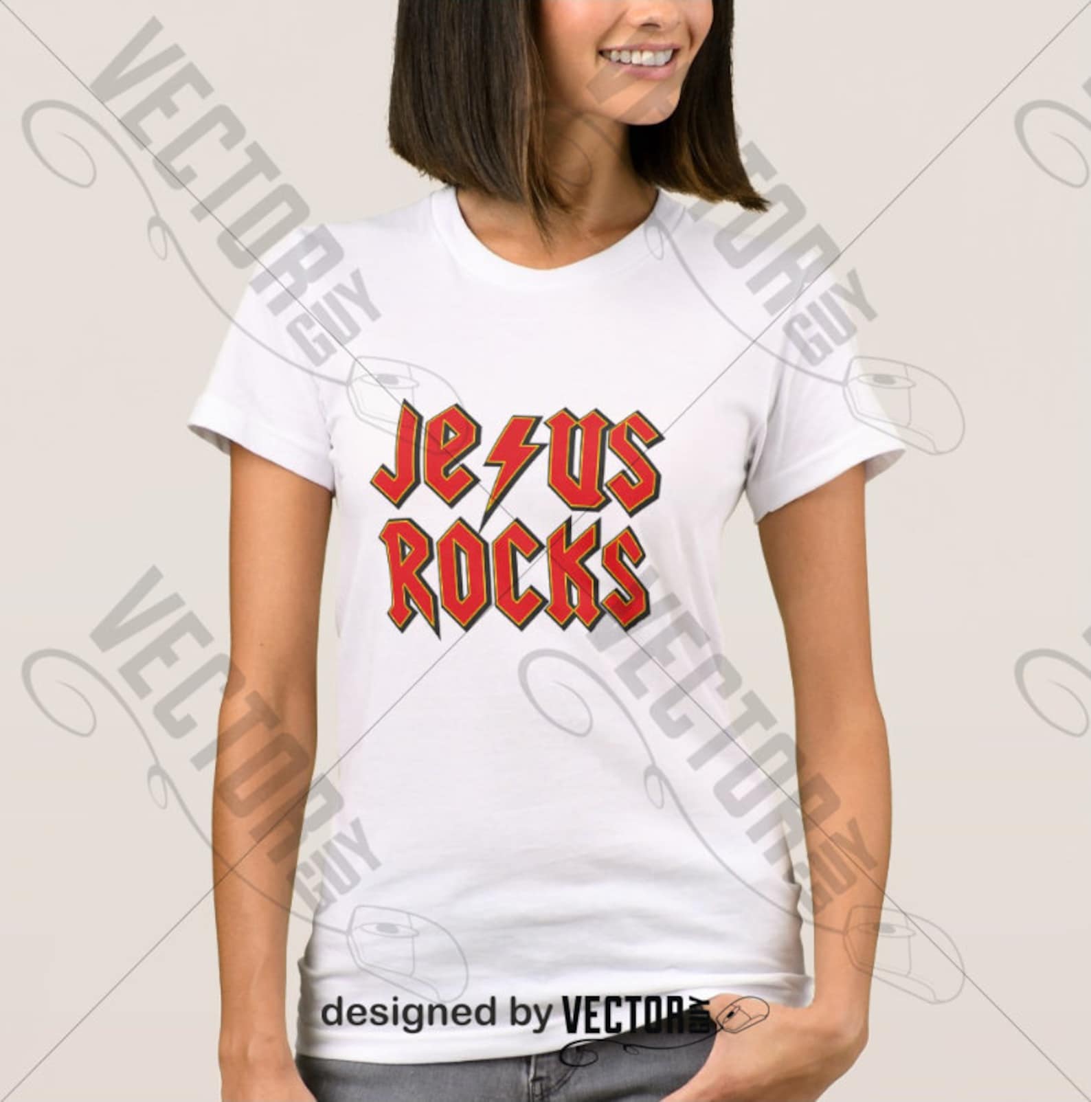 Jesus Rocks SVG Cut File Instant Download | Etsy