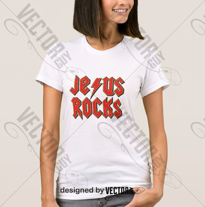 Jesus Rocks SVG Cut File Instant Download | Etsy