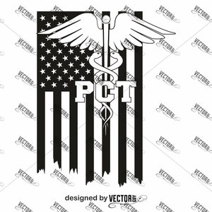 PCT Patient Care Technician SVG Cut File Instant Download | Etsy