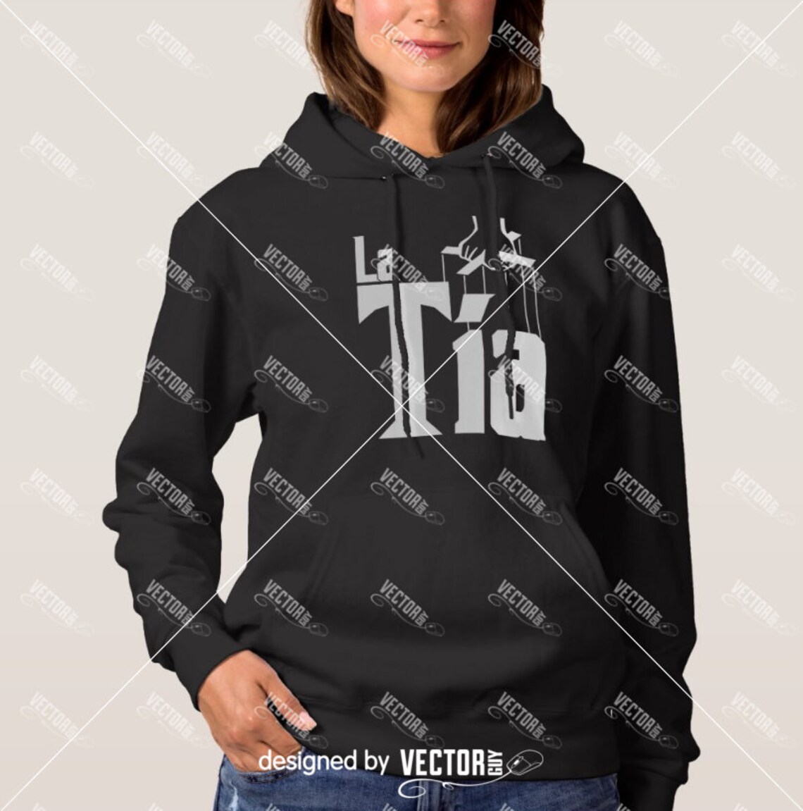 La Tía the Aunt in Spanish SVG Cut File Instant Download | Etsy