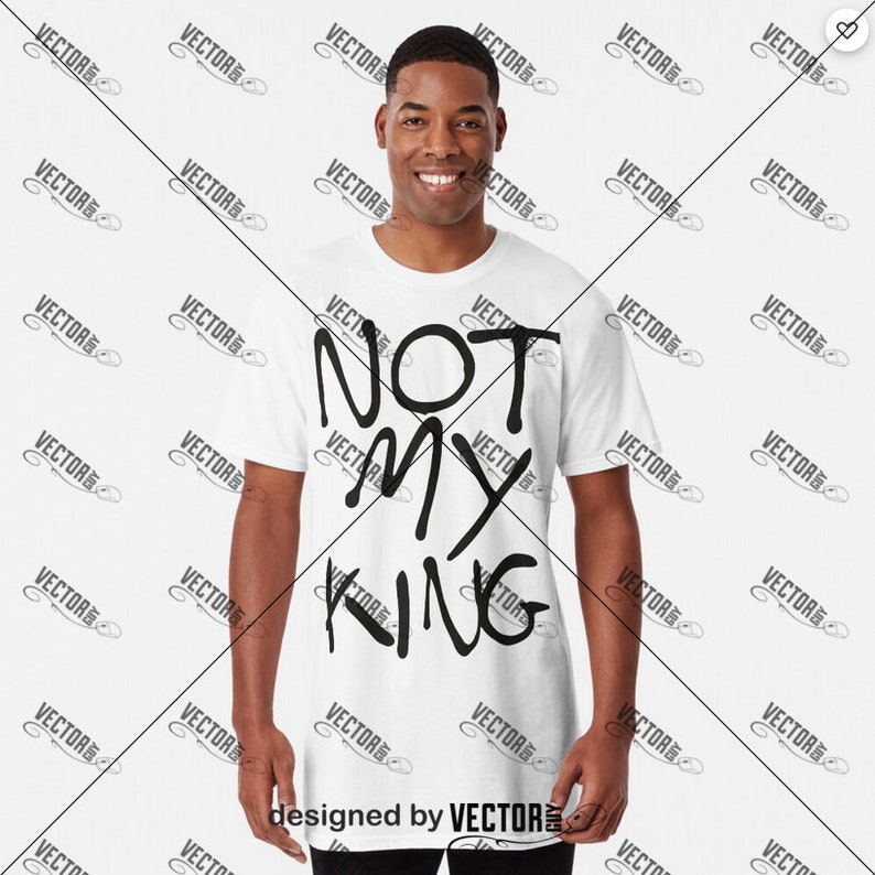 Not My King Anti-monarchy SVG Cut File Instant Download - Etsy UK