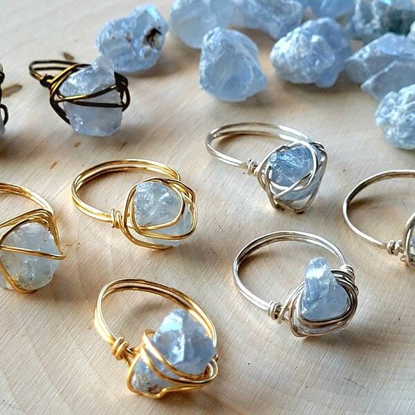 Wire Wrapped Ring - Etsy