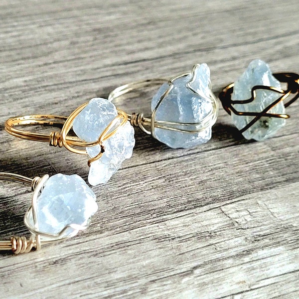 Wire Wrapped Ring - Etsy