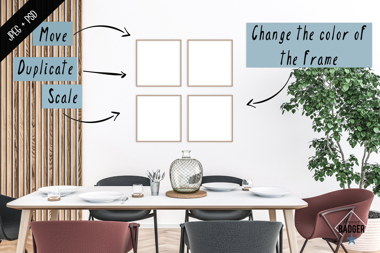 Interior Mockup Frame Mockup Creator all Image Size | Etsy