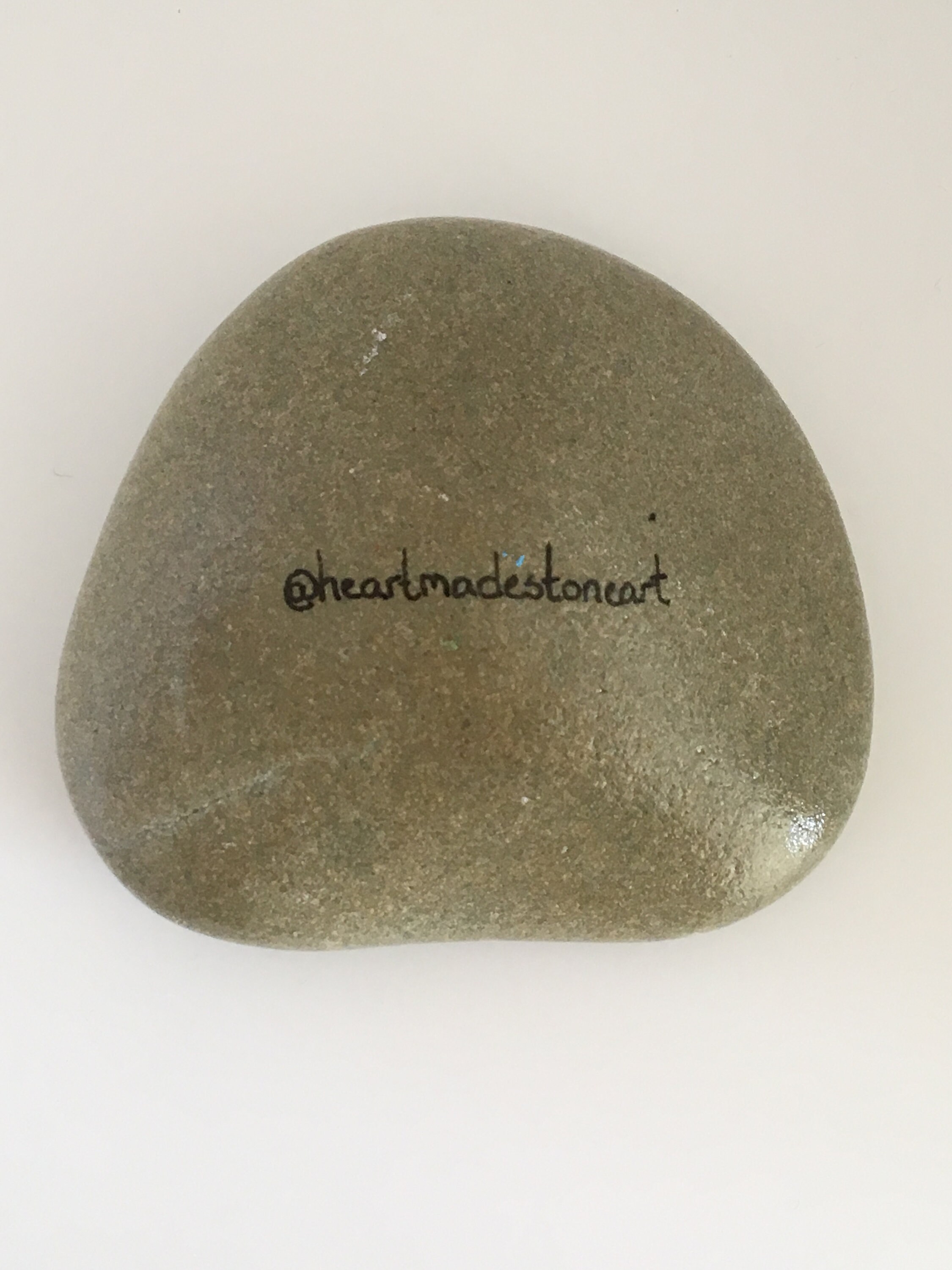 Cute Hand Painted Kid on Beach Stone With Inspirational Quote - Etsy