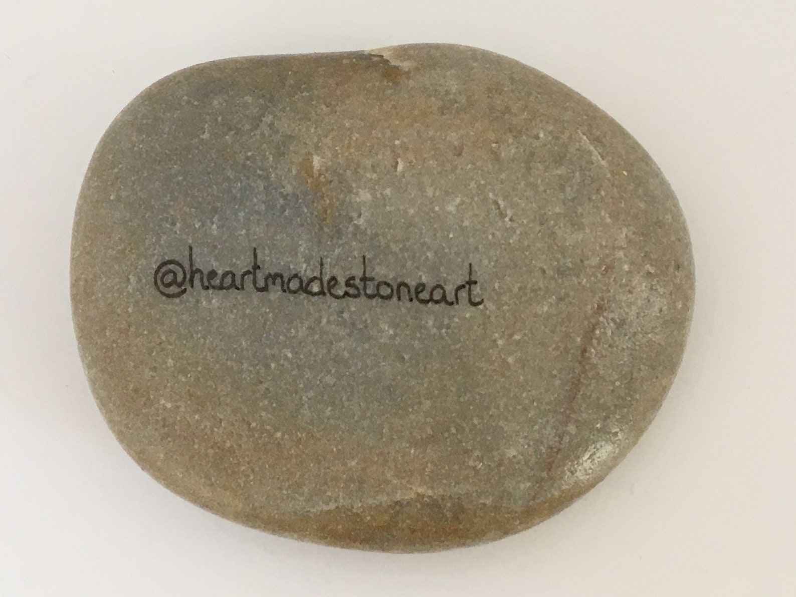 Cute Hand Painted Kid on Beach Stone With Inspirational Quote - Etsy