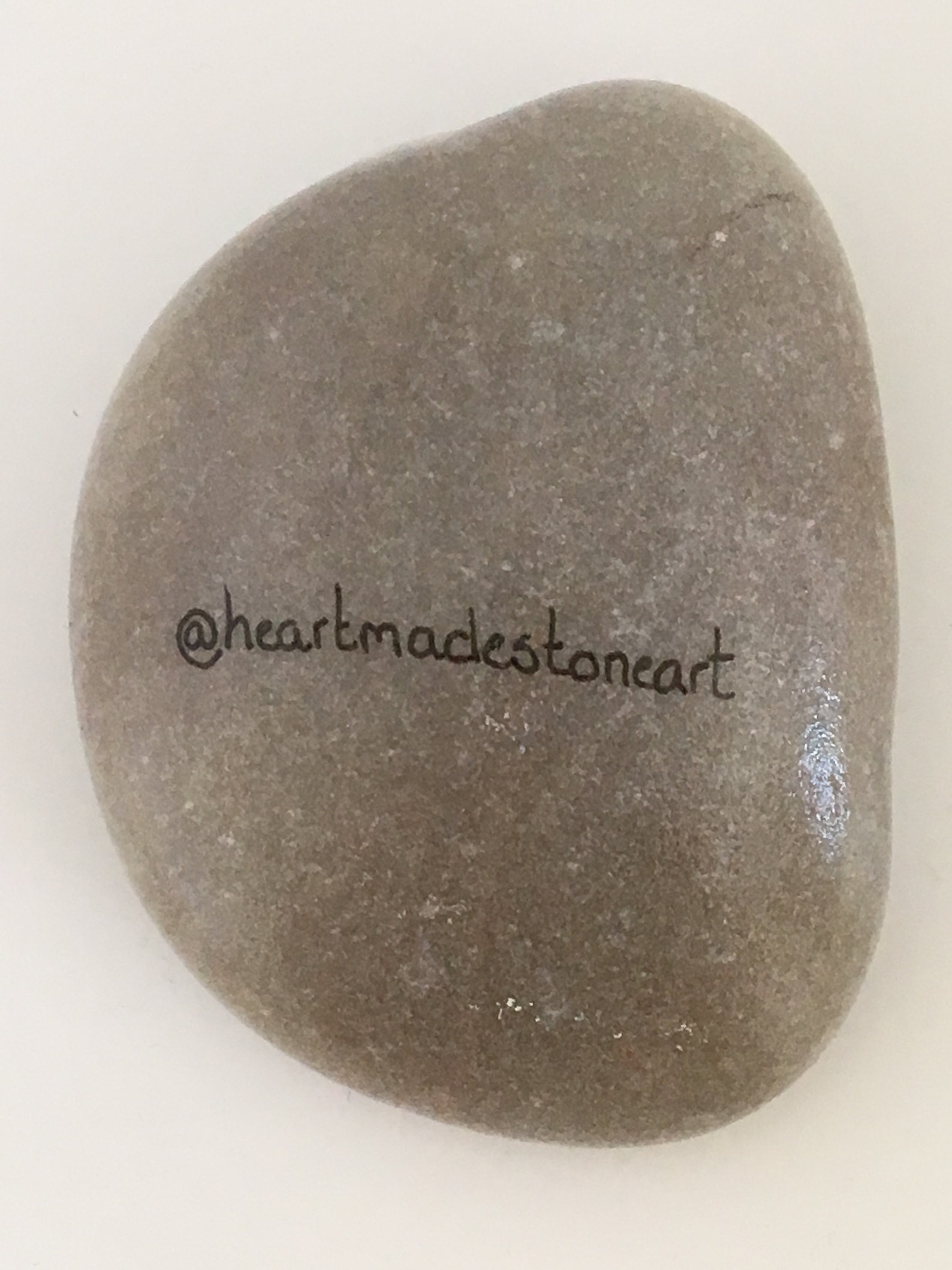 Cute Hand Painted Kid on Beach Stone With Inspirational Quote, Personal ...