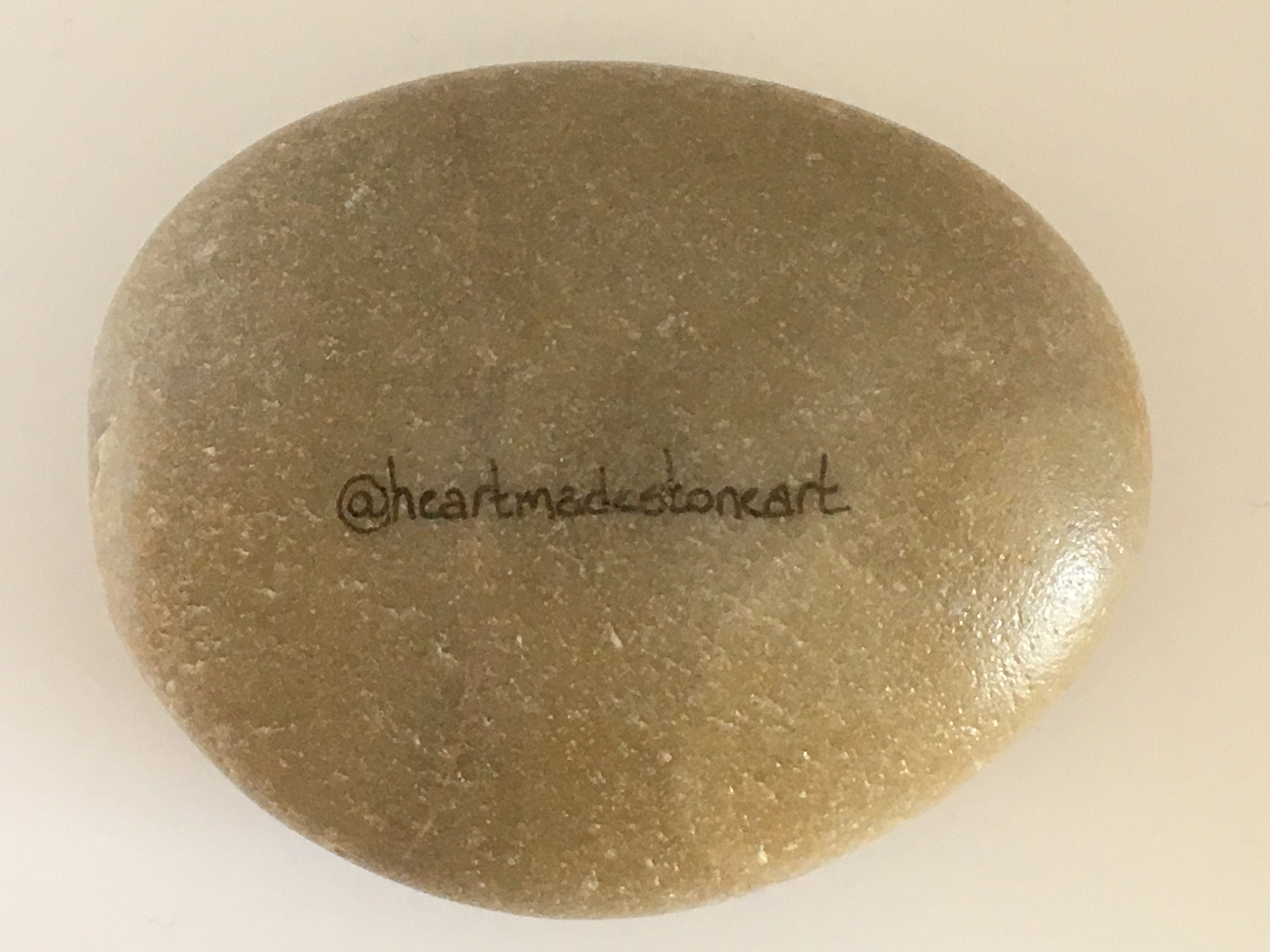 Cute Hand Painted Kid on Beach Stone With Inspirational Quote - Etsy