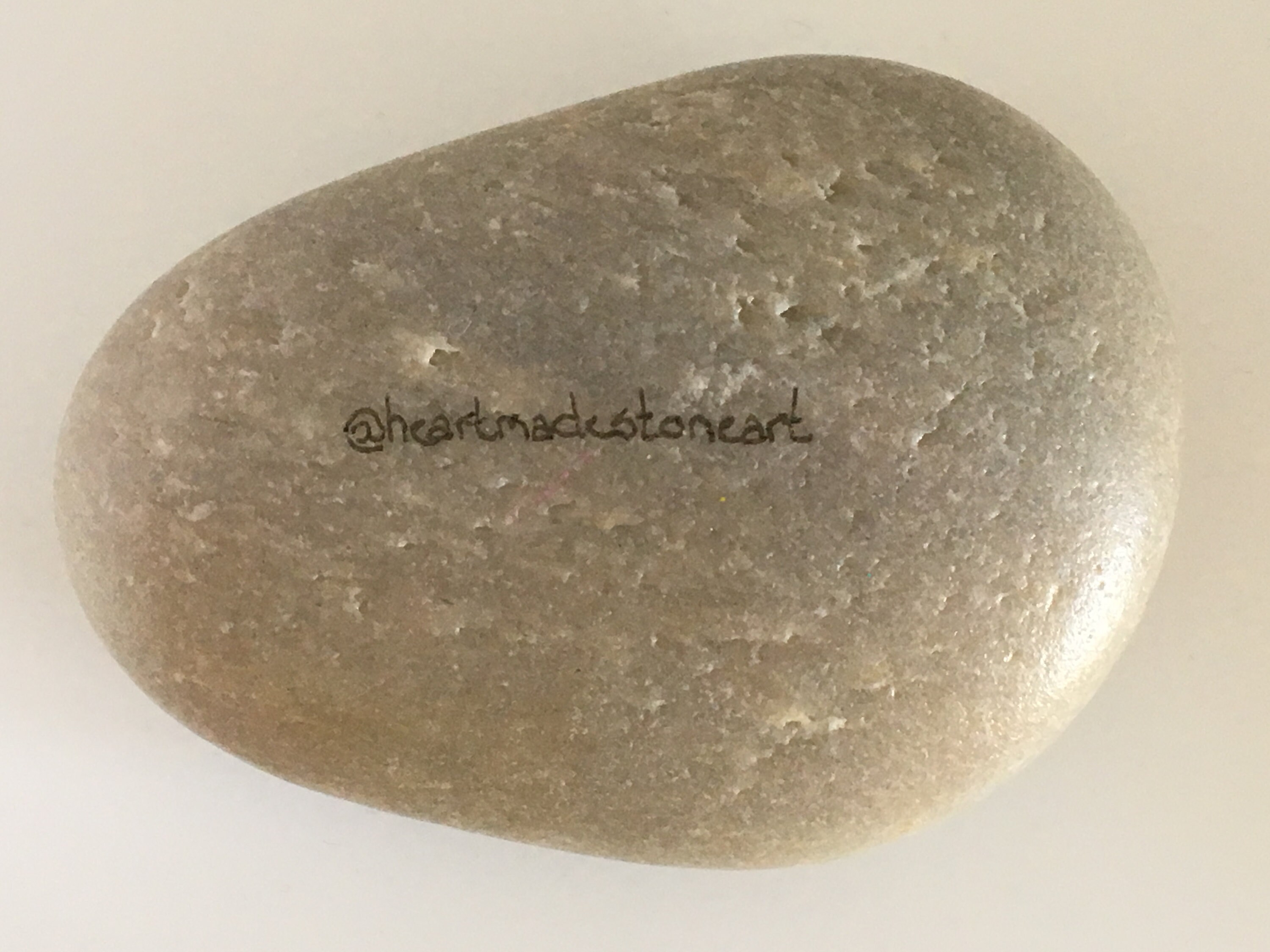 Cute Hand Painted Kid on Beach Stone With Inspirational Quote - Etsy