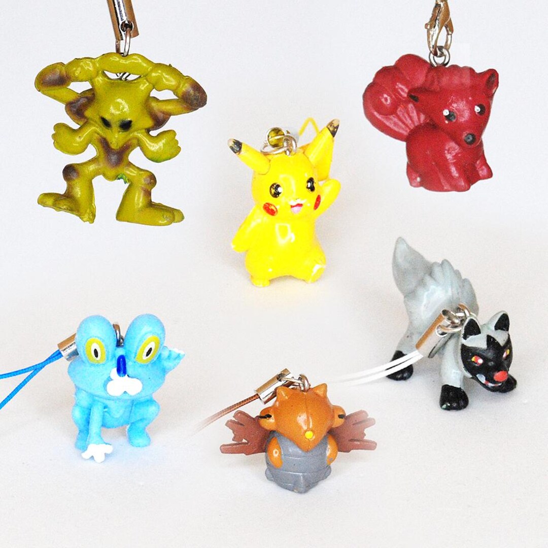 Handmade Vintage Charm, Shedinja Alakazam Vulpix Poochyena Froakie ...