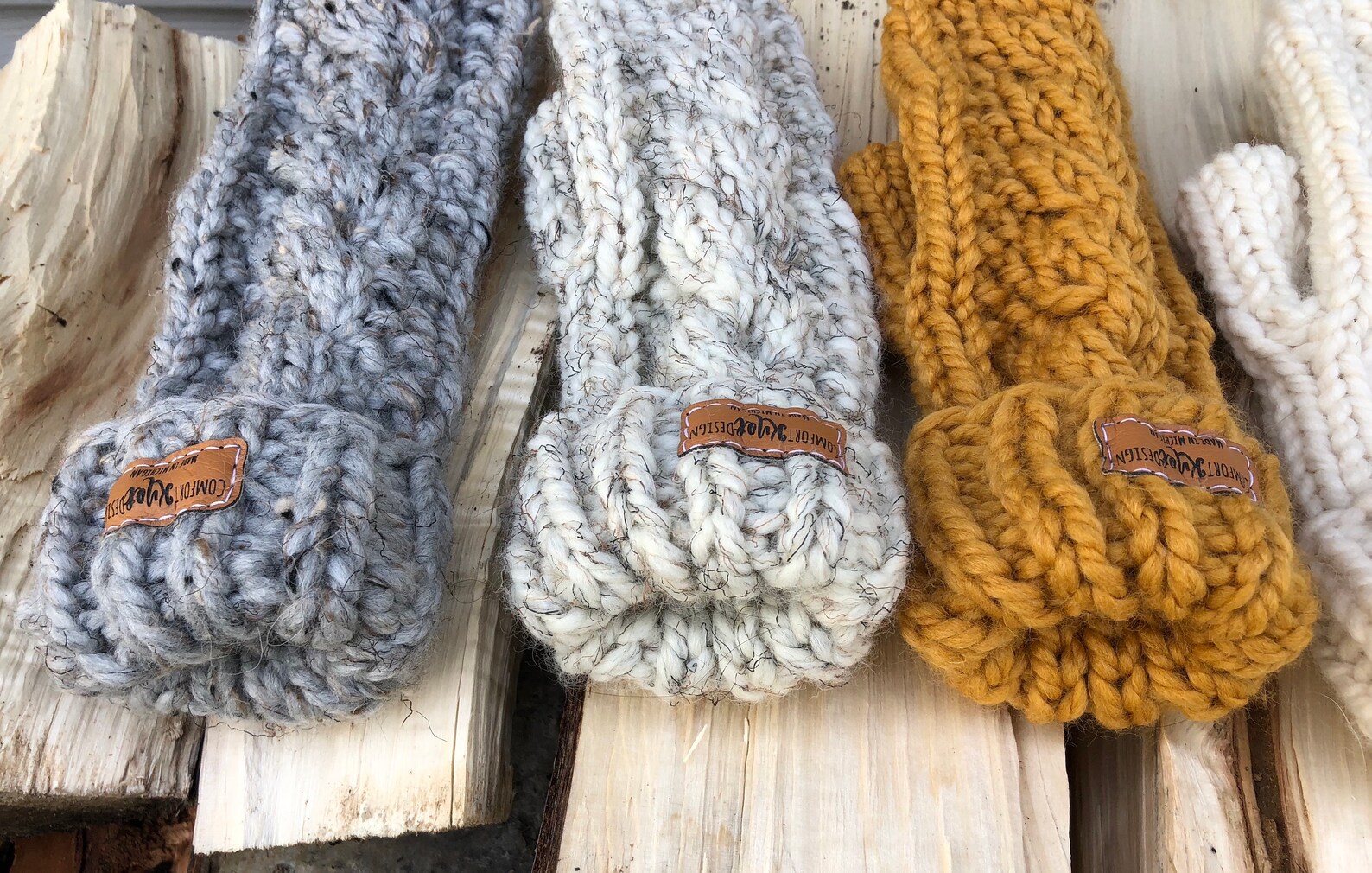 Knitted Cabled Mittens Knitted Mittens the Twisted Birch - Etsy