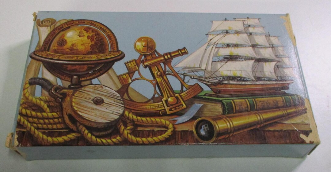 1970s Avon Clipper Ship Decal Soap Set - Two Gentleman's Blend ...