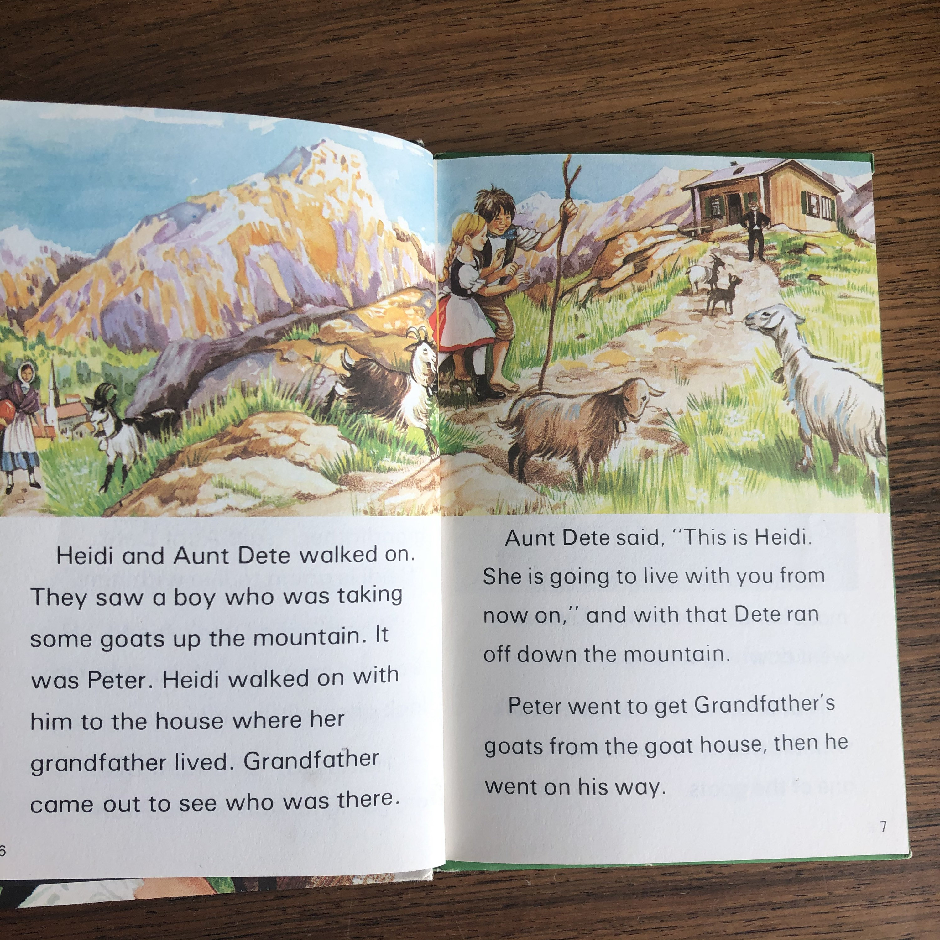 Read It Yourself Heidi Ladybird Childrens Classics | Etsy