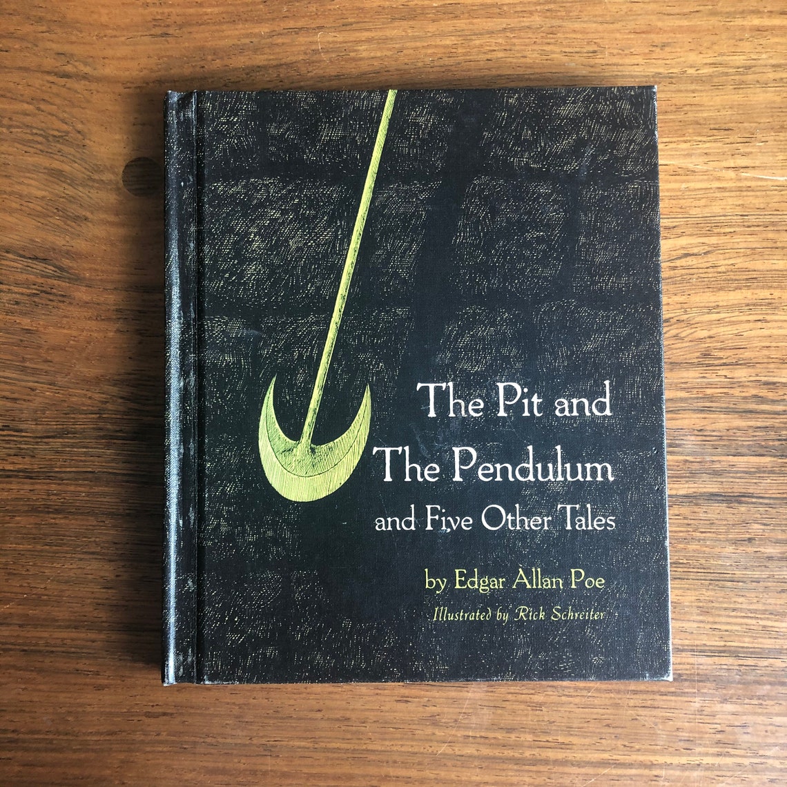 Vintage Edgar Allan Poe Illustrated The Pit And The Pendulum | Etsy