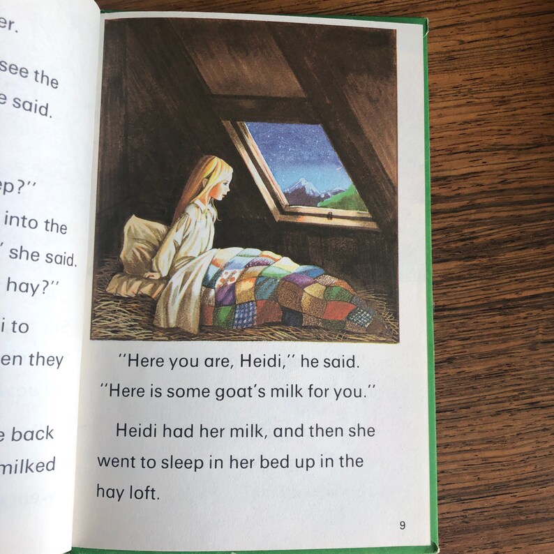Read It Yourself Heidi Ladybird Childrens Classics - Etsy