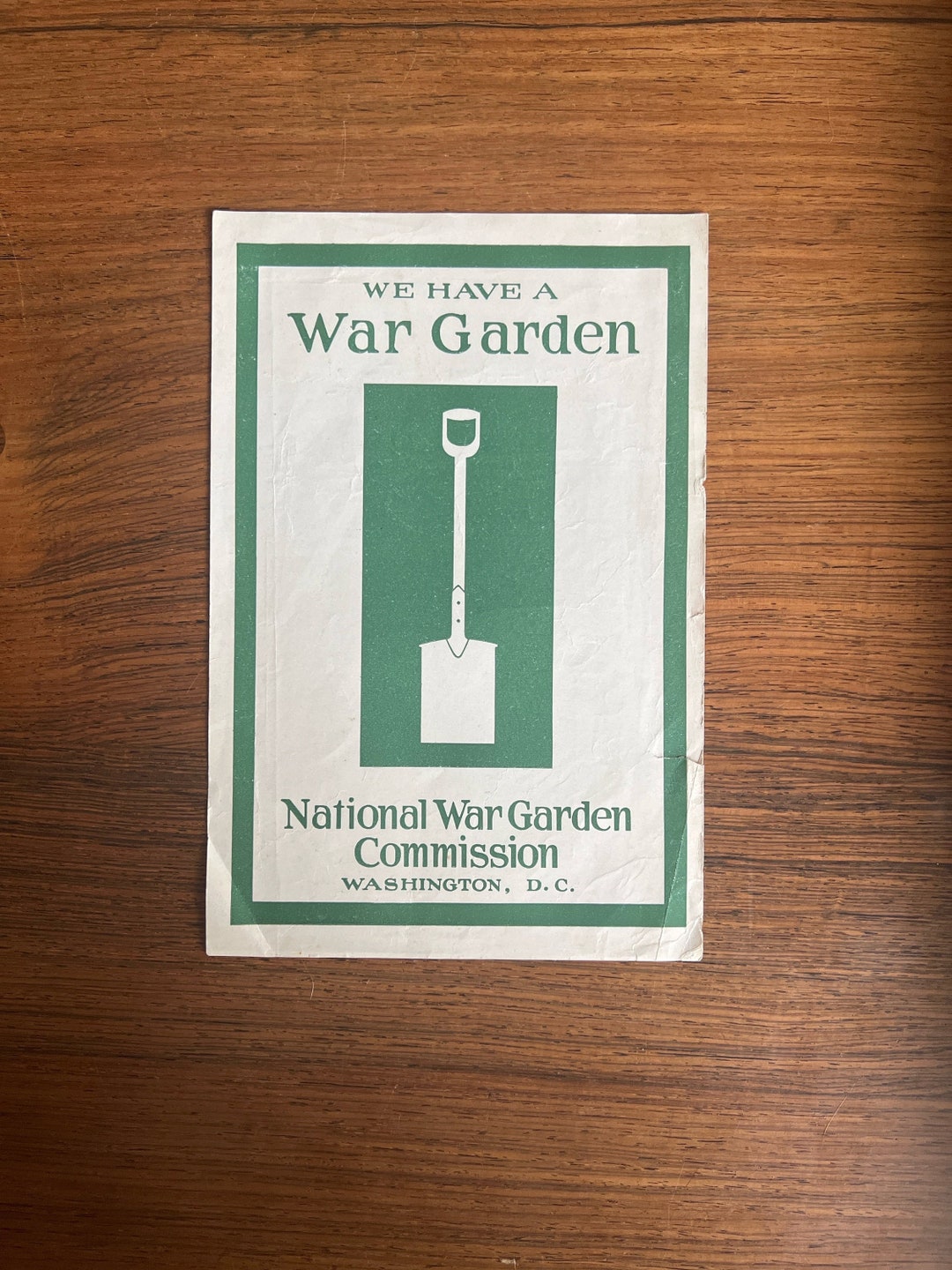 Original World War I Poster We Have A War Garden Chromolithograph - Etsy