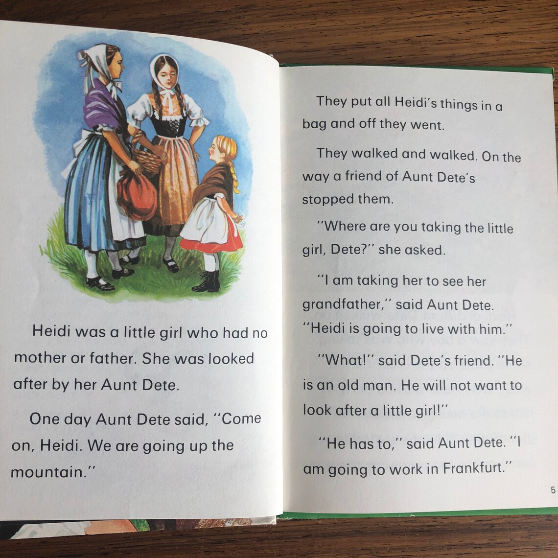 Read It Yourself Heidi Ladybird Childrens Classics | Etsy