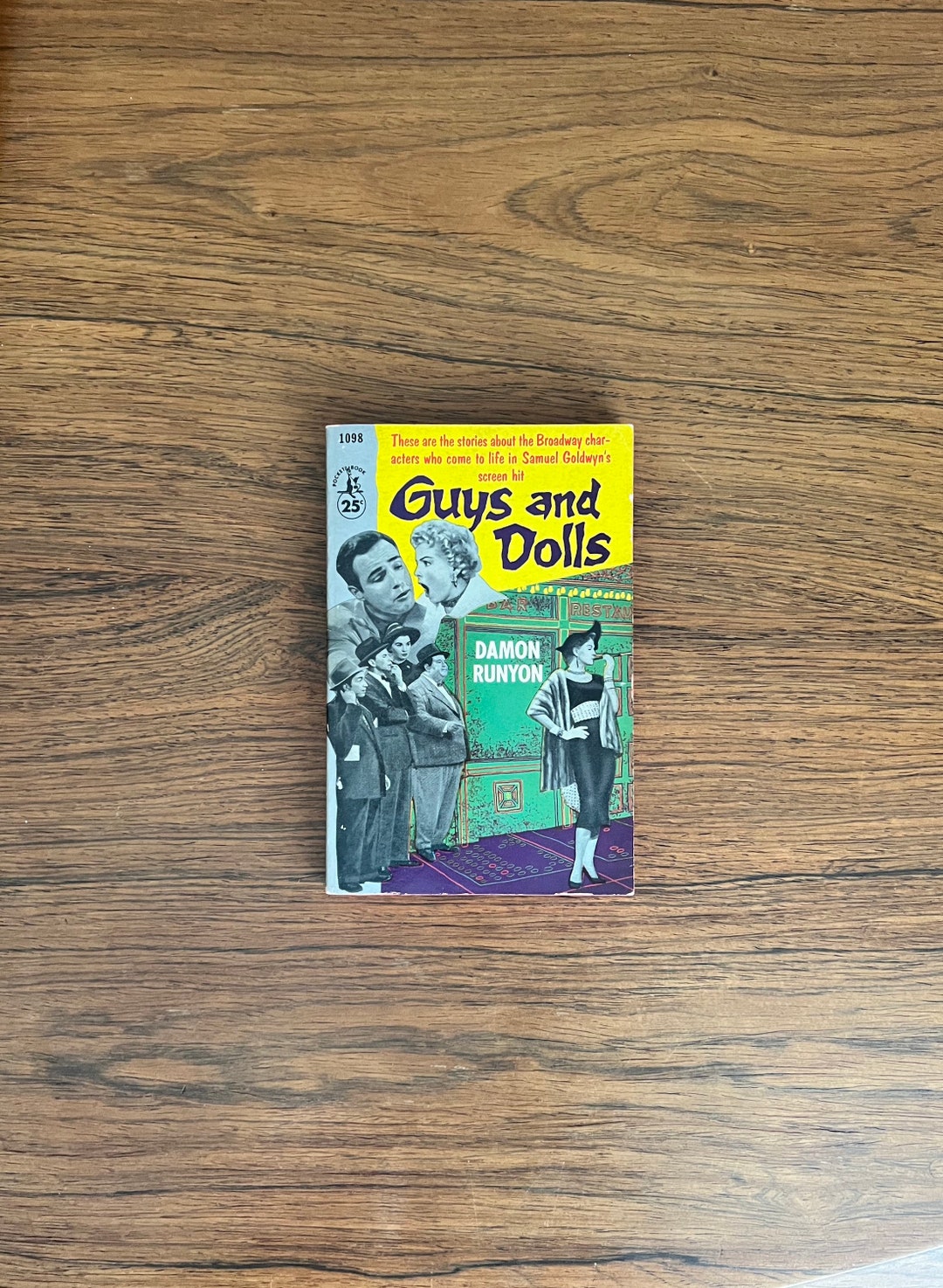 Guys and Dolls Damon Runyon Movie Tie in Pocket Books 1098 - Etsy