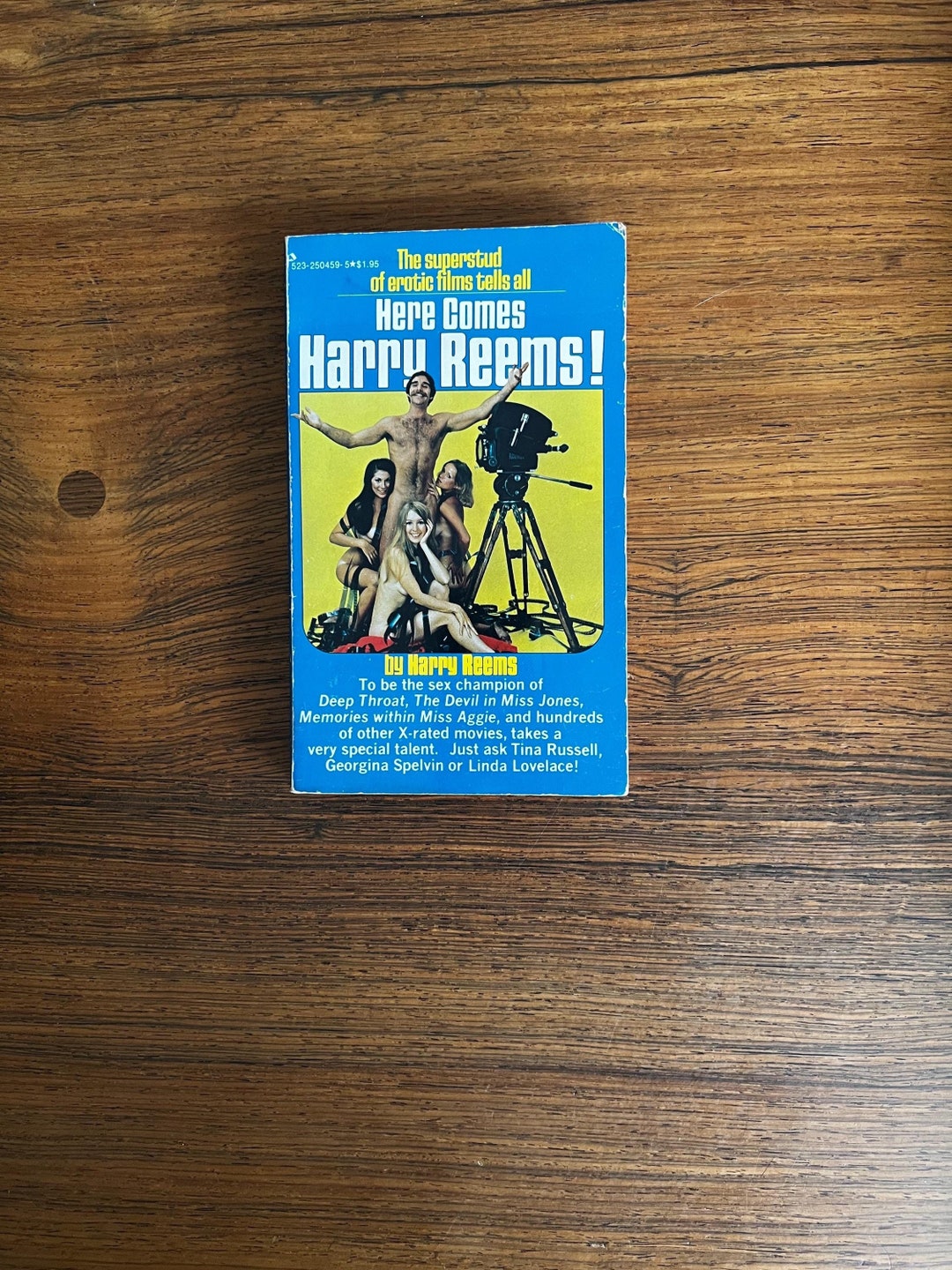 Here Comes Harry Reems Illustrated 1975 Adult Content - Etsy