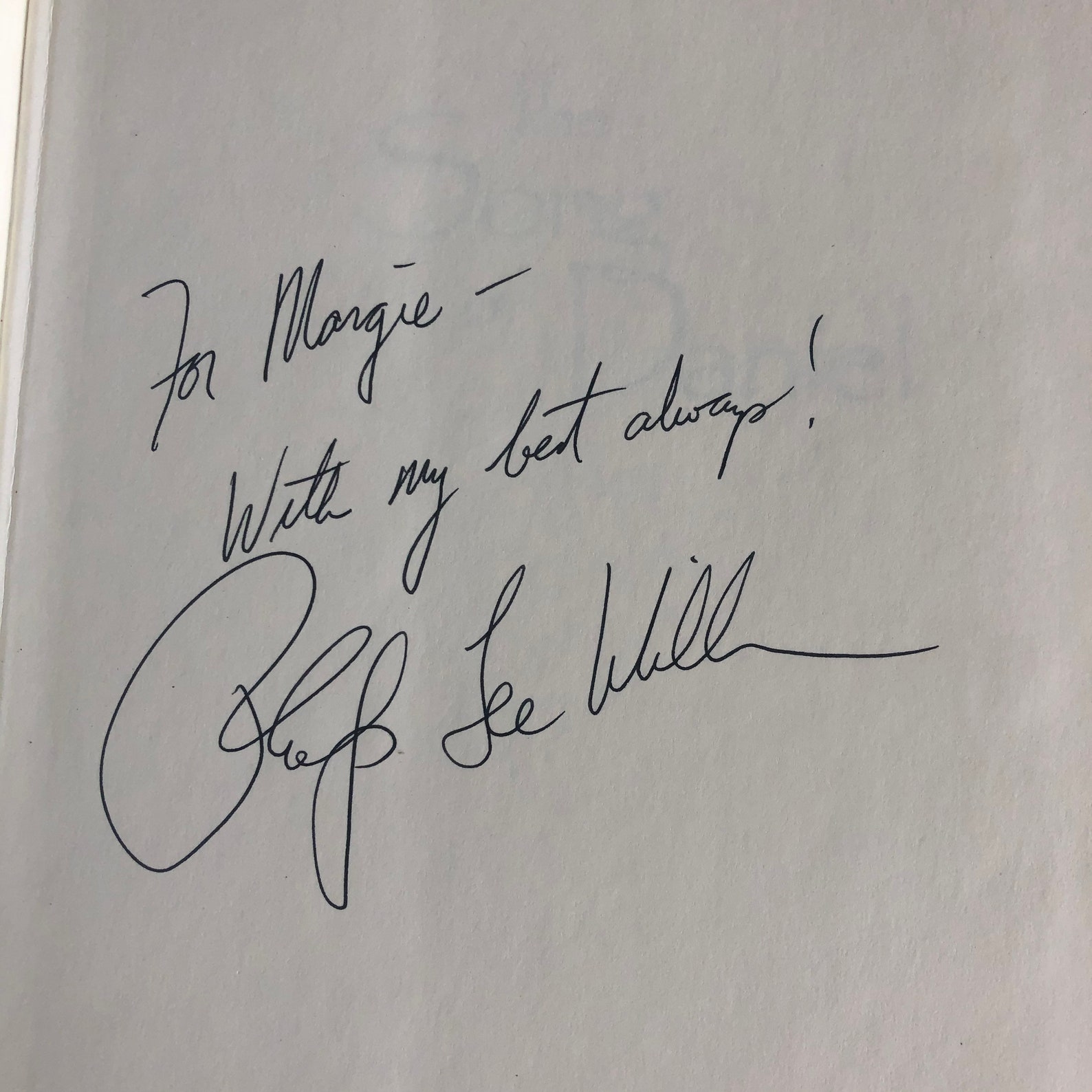 The Song of Daniel Philip Lee Williams Signed 1st Ed - Etsy