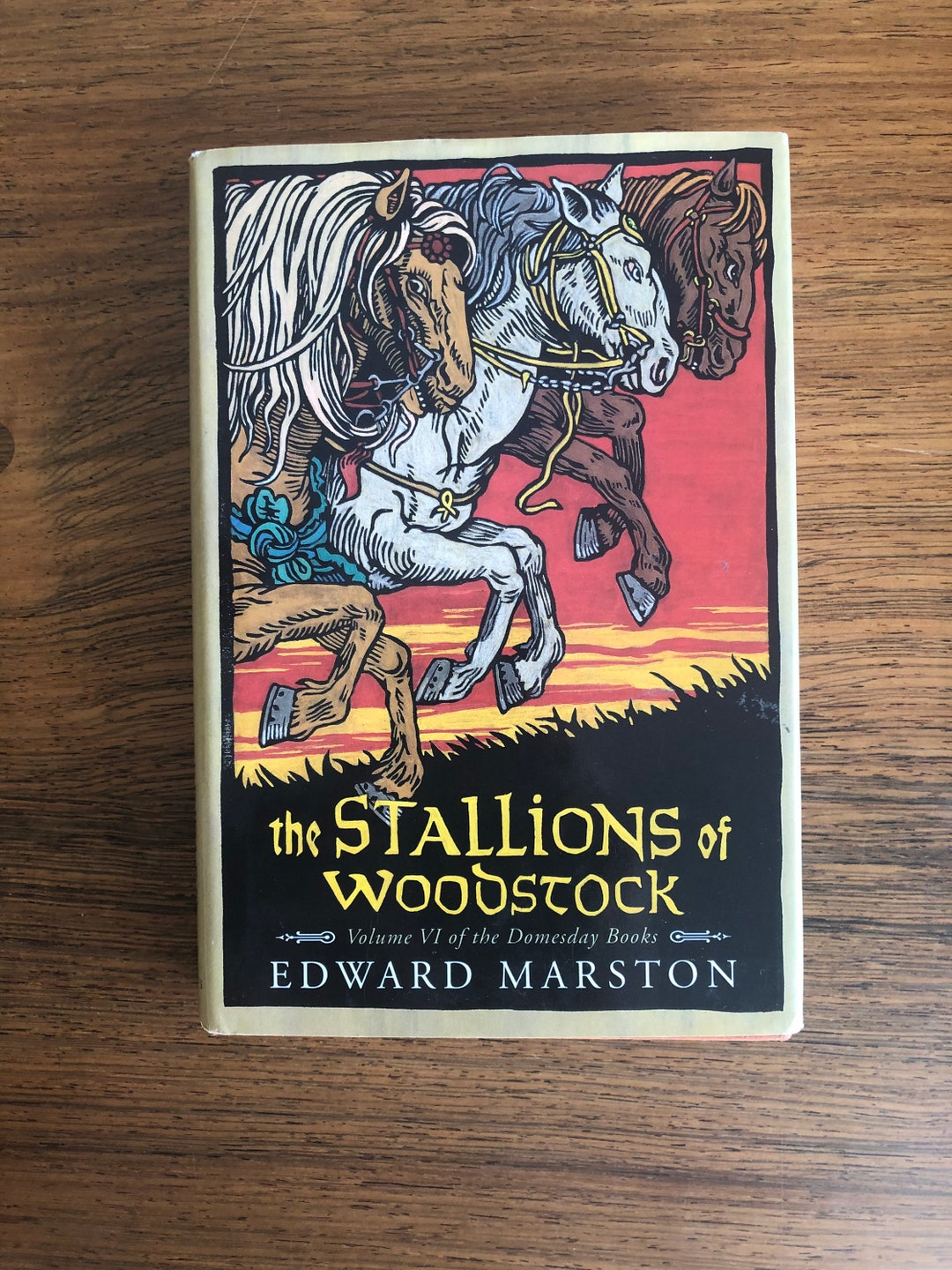 The Stallions of Woodstock Edward Marston Domesday Series - Etsy