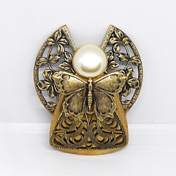 Jane Angel Brooch - Etsy