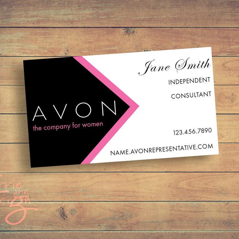 Avon Business Cards - Etsy