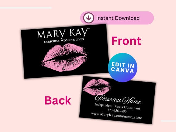 Cartoes De Visita Mary Kay Para Imprimir