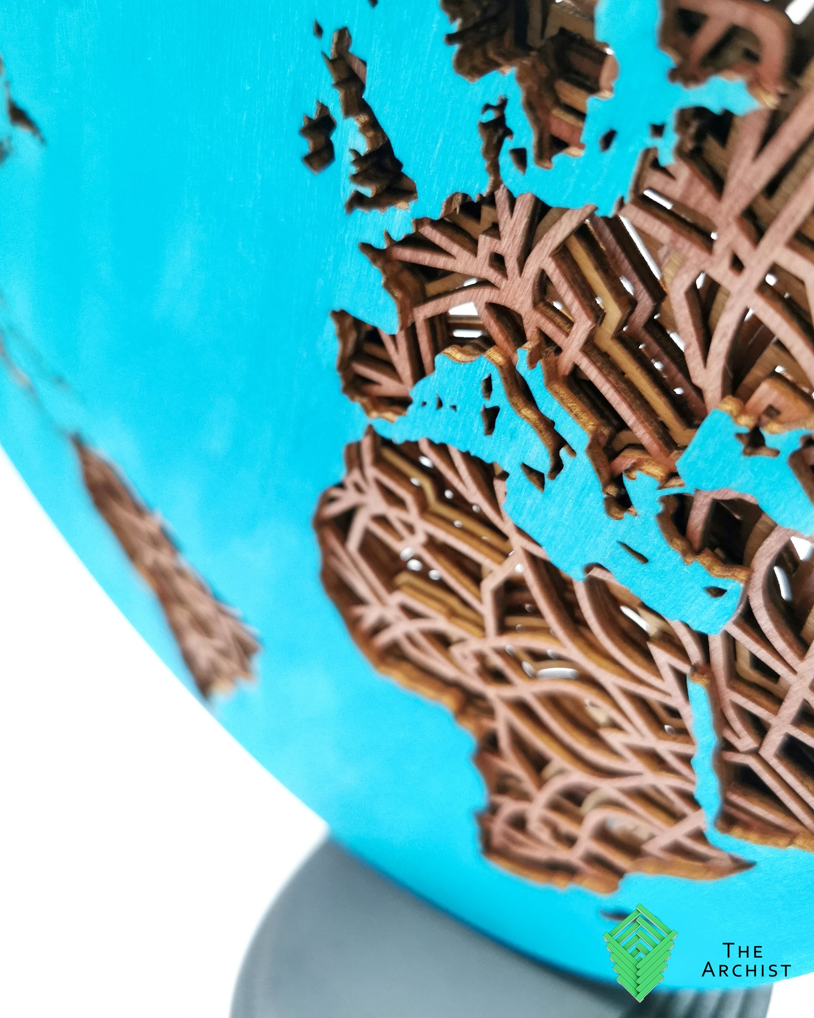 Laser Cut World Map Geometric Wall Art World Map Svg Wall - Etsy