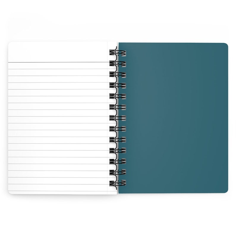 Fern Cyanotype Notebook Spiral Bound Lined Journal 5x7 - Etsy