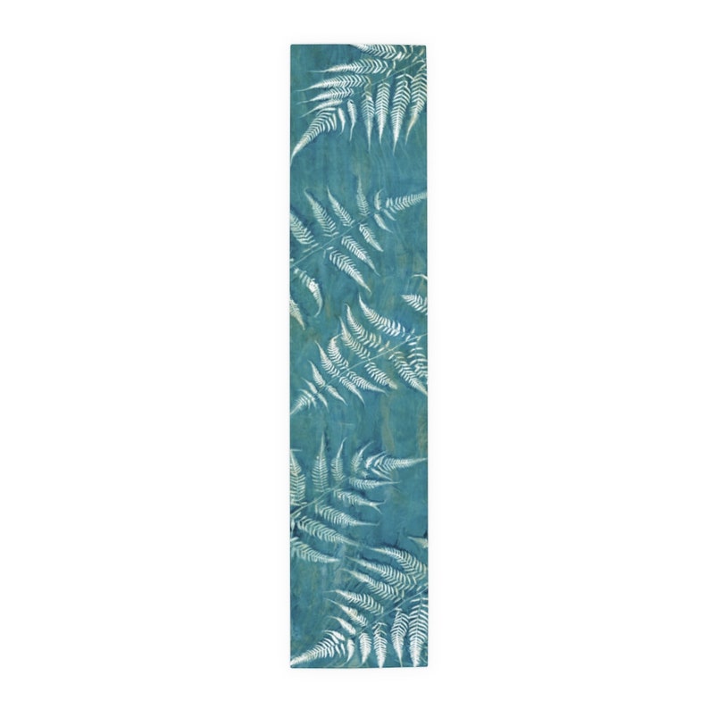 Fern Wet Cyanotype Table Runner - Etsy