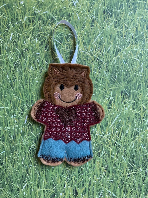 Werewolf Halloween Ginger /Gingerbread Man Hanging Ornament | Etsy