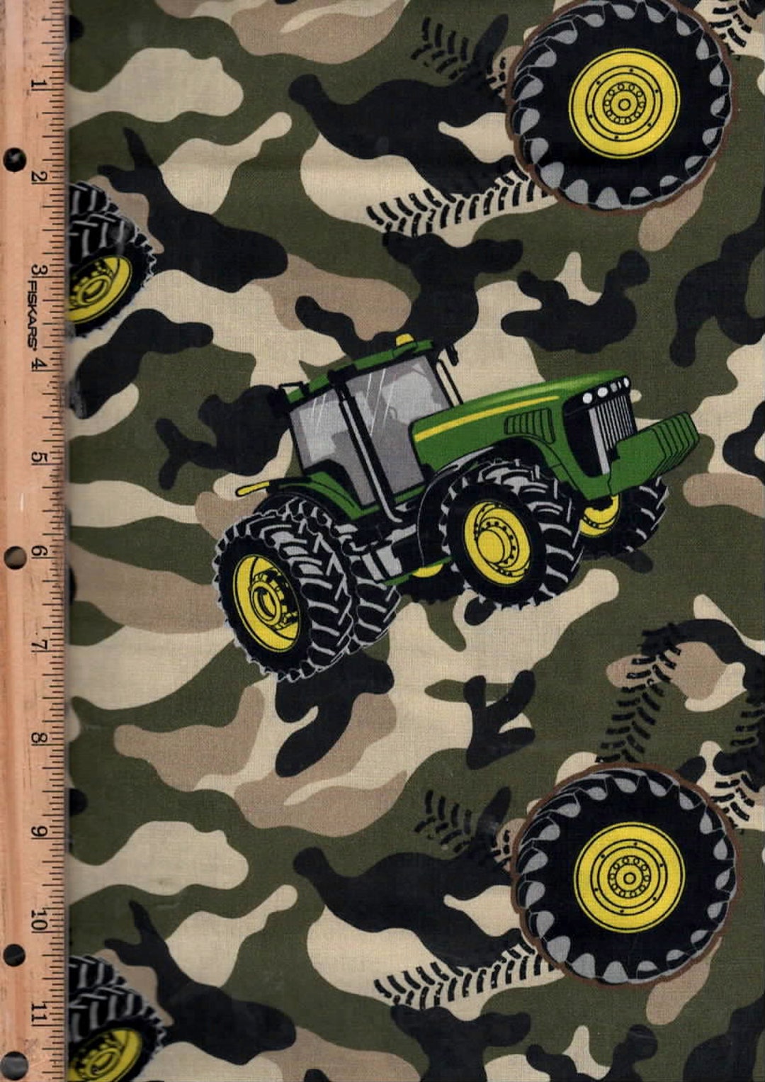 John Deere , Tractor/ Combine on Camo - Etsy