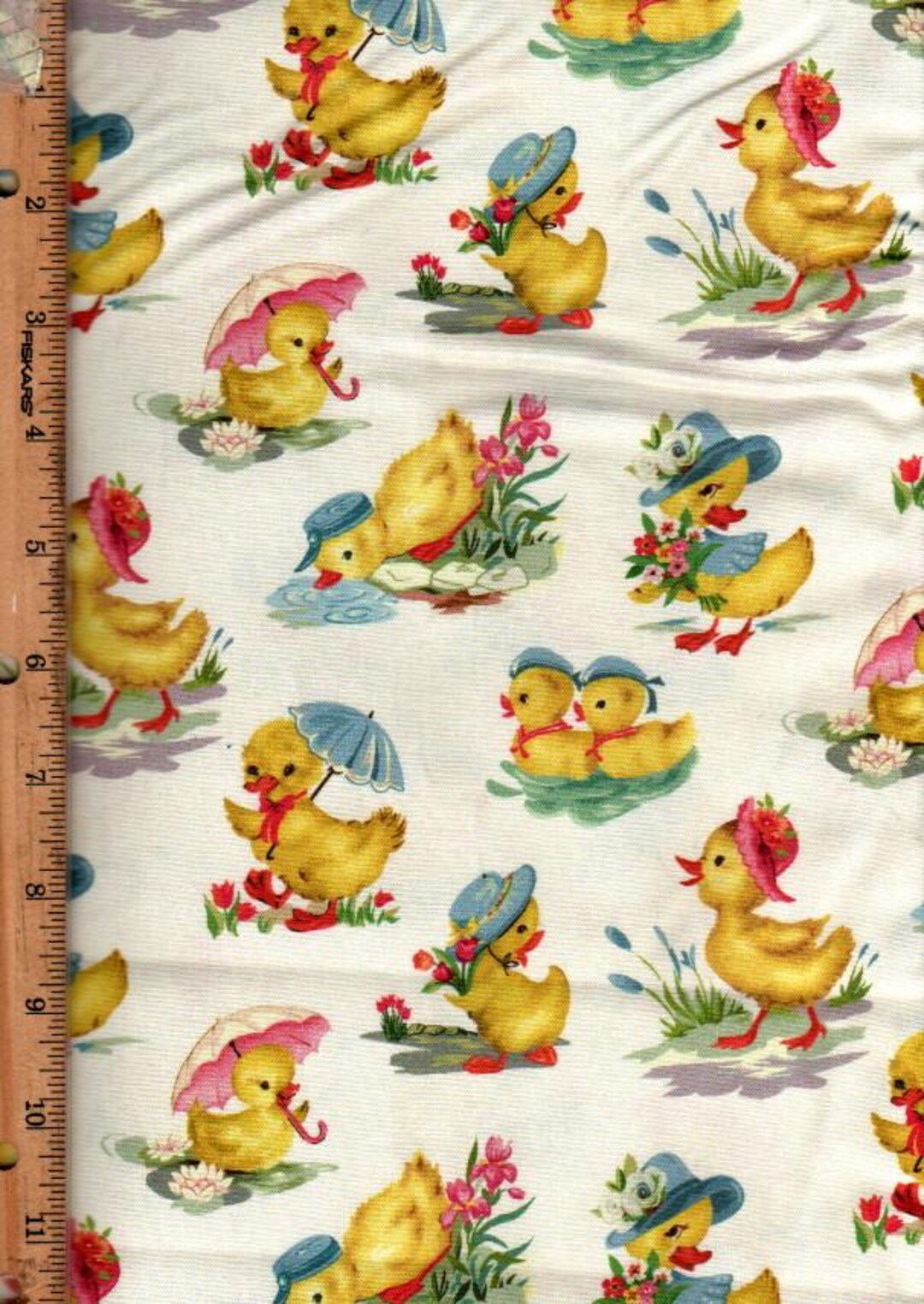 Ducklings, Little Darlings,45" Wide 100% Cotton, Listed @ 1/2 Yard,flld ...