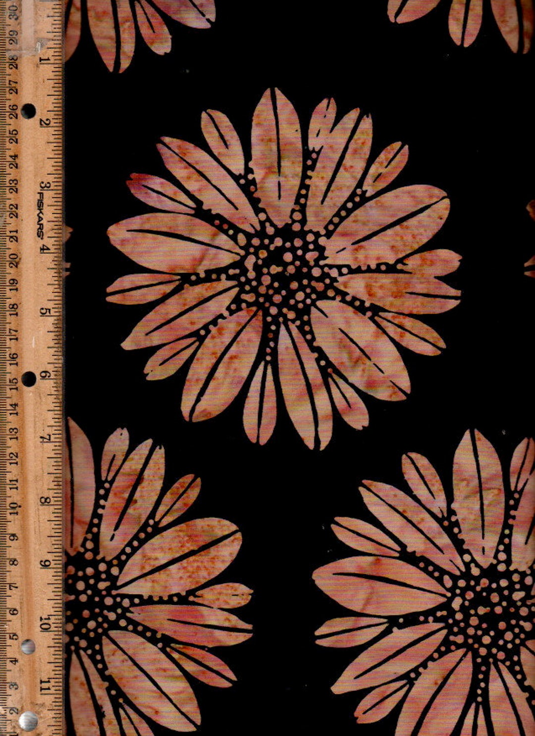 Sunflower Batik,18x 44 Listed 1/2 Yard - Etsy