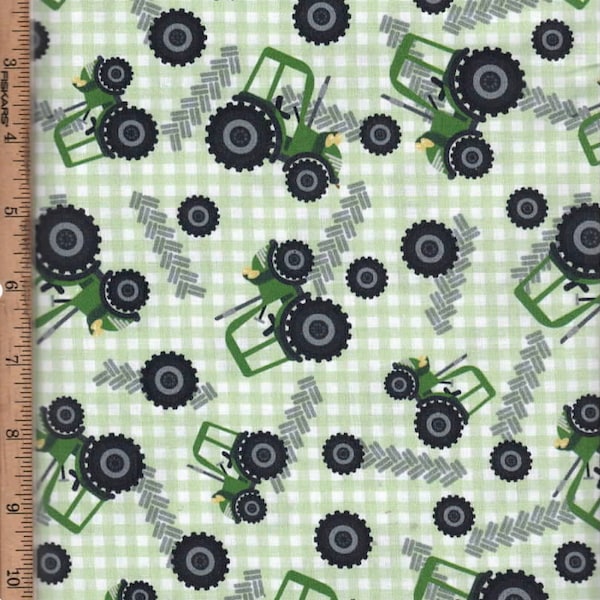 Tractor Fabric - Etsy