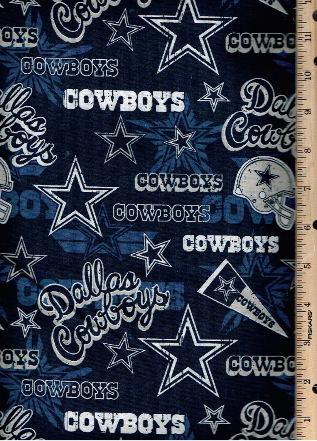 Sports, Dallas Cowboys Team,58" Wide Listed @ 1/2 Yard - Etsy
