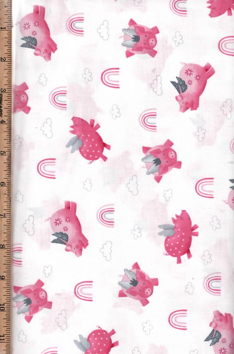 Craft Supplies & Tools Fabric Sewing & Fiber Porkopolis Monotone Small ...