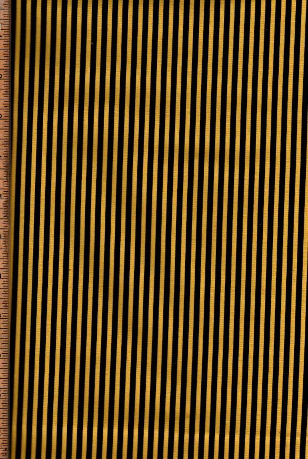 Sunflower Bee Stripe, 100% Cotton 45" Wide Listed @ 1/2 Yard Timeless ...